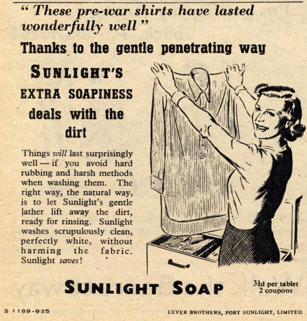 Gallery Image: Sunlight Soap | Catalogue | History of Advertising Trust