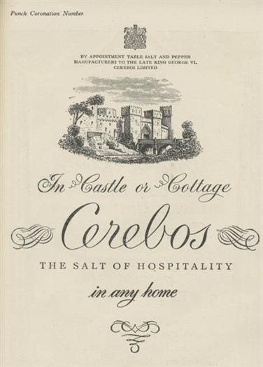 Gallery Image: Cerebos salt | Catalogue | History of Advertising Trust