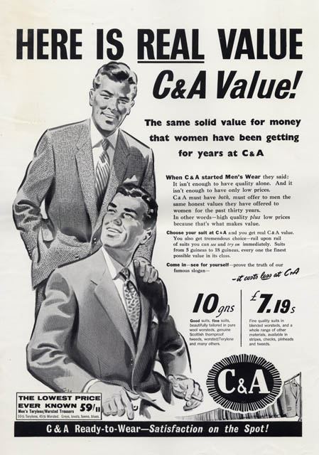 Gallery Image: C&A - Here is real value | Catalogue | History of ...