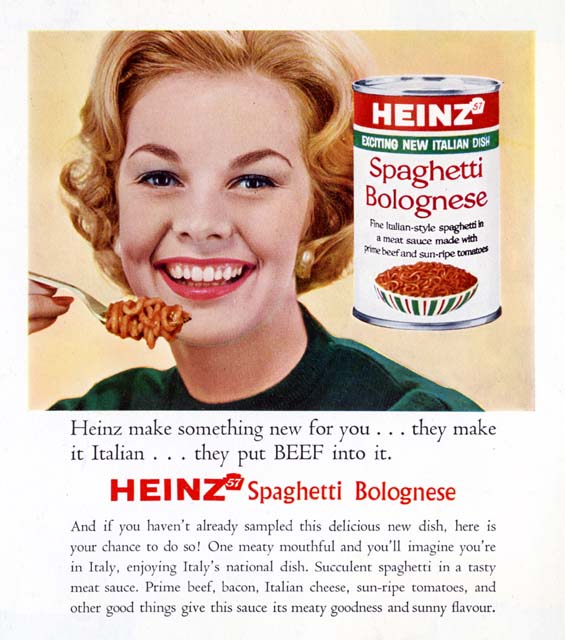 Gallery Image: Heinz Spaghetti Bolognese | Catalogue | History of ...