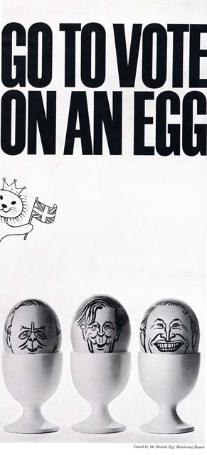 Gallery Image: British Egg Marketing Board Go To Vote On An Egg ...