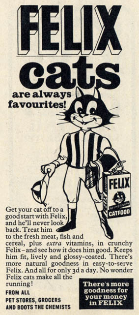 Gallery Image: Felix cat food | Catalogue | History of Advertising Trust
