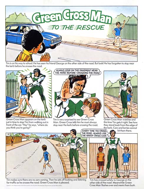 Gallery Image: Green Cross Man | Catalogue | History of Advertising Trust