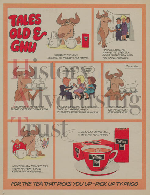 Press Advertisement: Typhoo Tea | Catalogue | History of Advertising Trust