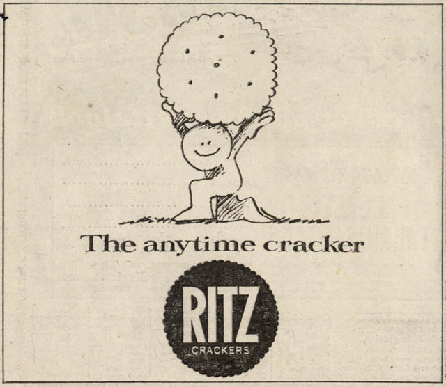 Gallery Image: Ritz Crackers (Charles Atlas) | Catalogue | History of ...