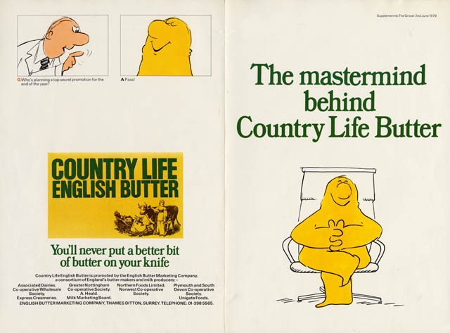 Gallery Image: Dairy Crest Country Life Butter, supplement, outside ...