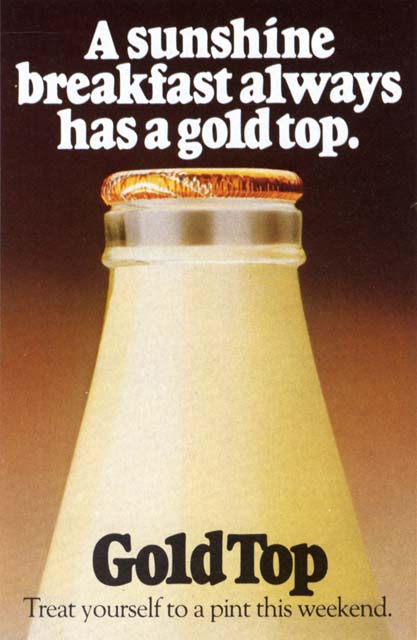 Gallery Image: Gold Top Milk | Catalogue | History of Advertising Trust