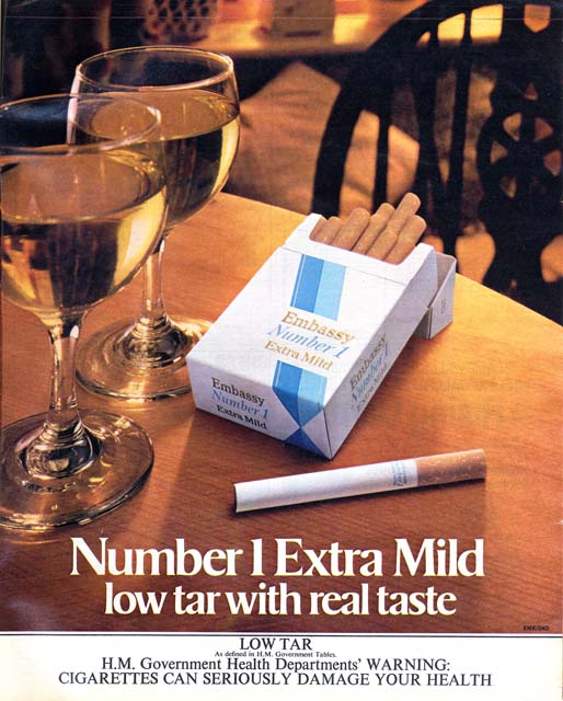 Gallery Image: Embassy No 1 Extra Mild | Catalogue | History of ...