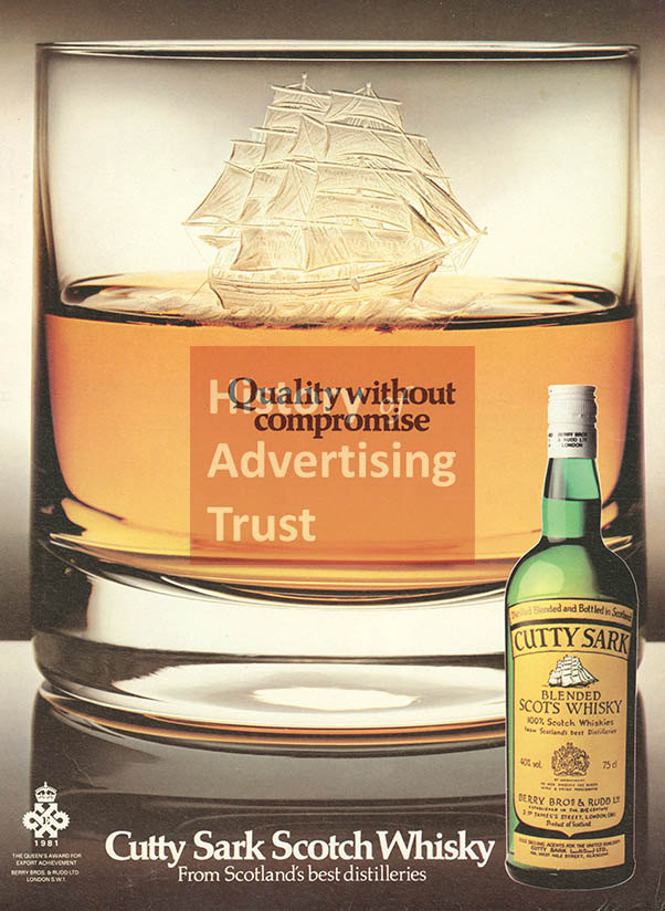 Press Advertisement: Cutty Sark whisky | Catalogue | History of ...