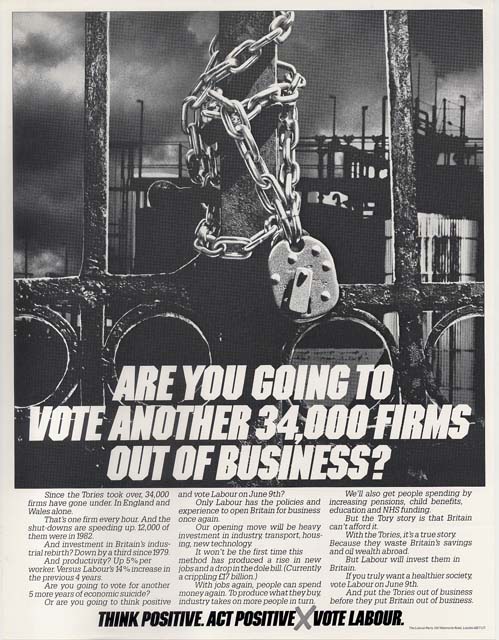 Gallery Image: Labour | Catalogue | History of Advertising Trust