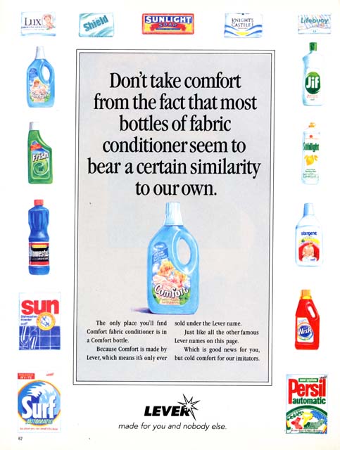 Gallery Image: Comfort | Catalogue | History of Advertising Trust