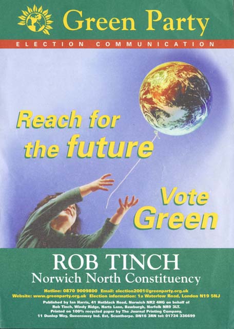 Gallery Image: Green Party Leaflet | Catalogue | History of Advertising ...