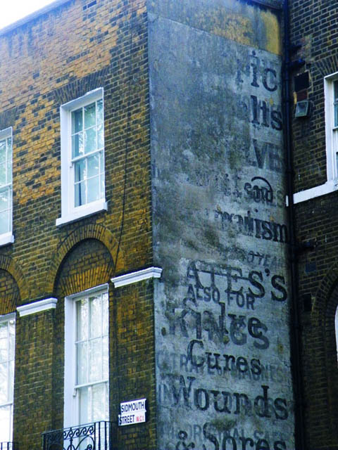 Ghostsign: Bates' s | Catalogue | History of Advertising Trust