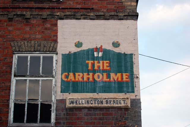 Ghostsign: The Carholme | Catalogue | History of Advertising Trust
