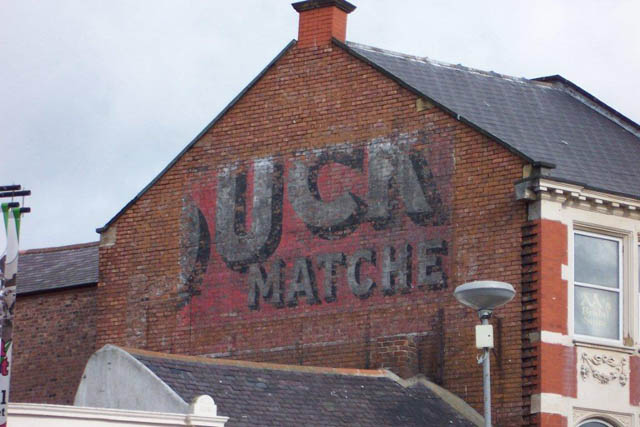 Ghostsign: Puck matches | Catalogue | History of Advertising Trust