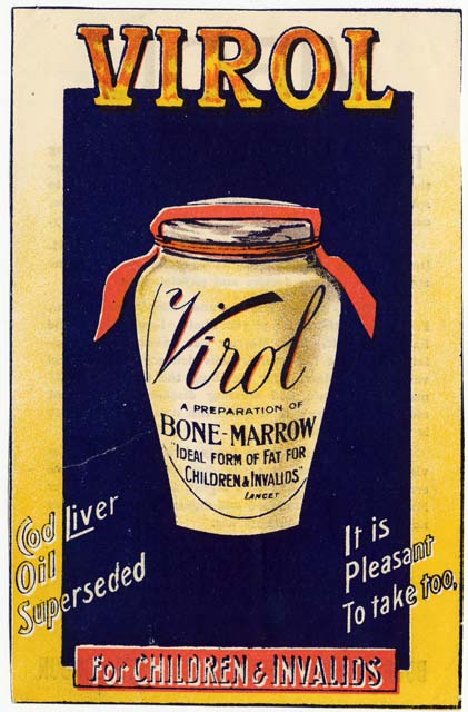 Gallery Image: Virol - Front of ad | Catalogue | History of Advertising ...