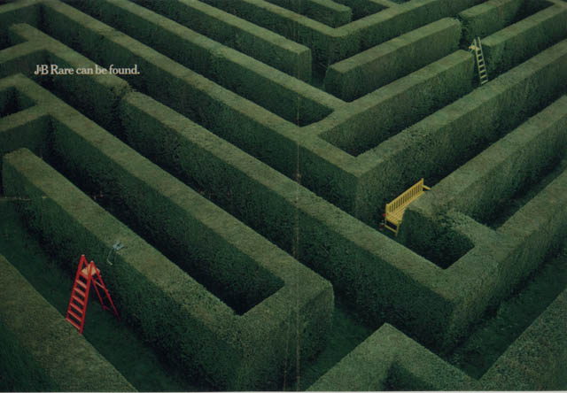 Gallery Image: J&B Rare - Maze | Catalogue | History of Advertising Trust